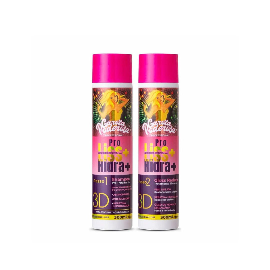 ProLiss Hidra+ Progressive Brush Hair Volume Reducer Realignment Kit 2