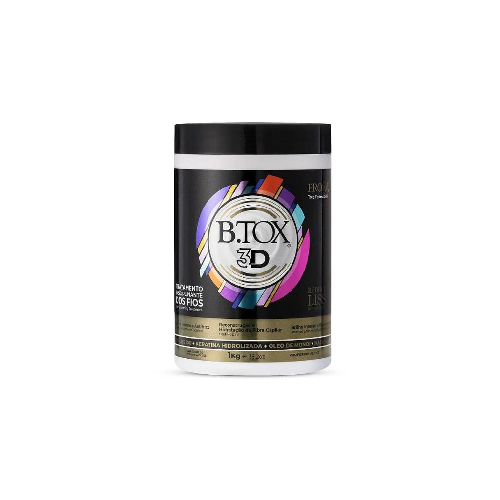 ProLiss 3D BTX Deep Hair Mask Organic Volume Reducer Hair Reconstructi