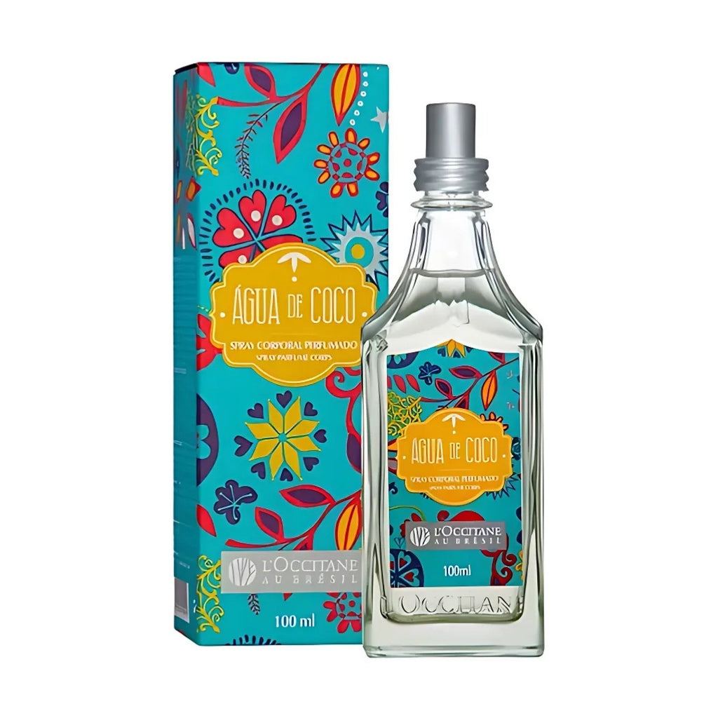 Coconut Water Deo Cologne Body Floral Fruity Fragance 100ml L'occitane