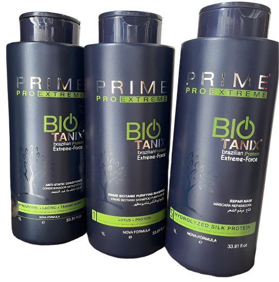Bio Tanix Extreme Hair Protein Treatment Kit 3 x 1Lt - Prime Pro