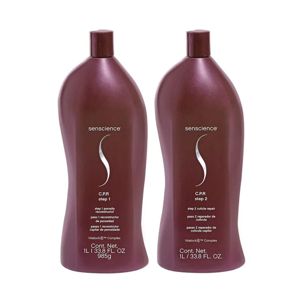CPR Hair Reconstruction Cuticle Repair Restore Treatment Kit 2x 1L Sen