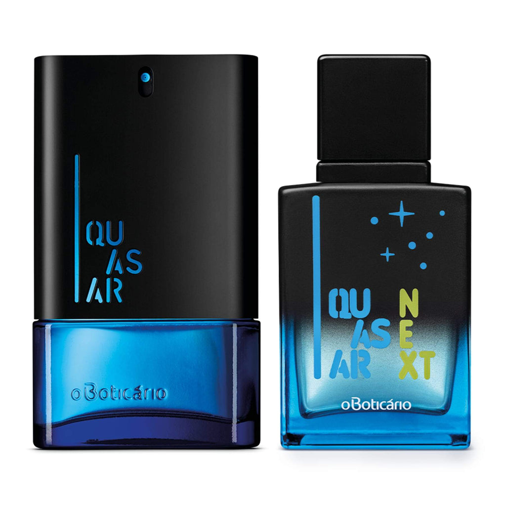 Kit Men's Fragrances: Quasar Deodorant Cologne 100ml + Quasar Next Col