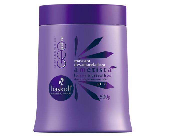 Blond Gray Hair Smoothness Silky Touch Treatment Amethyst Mask 500g