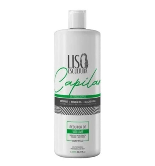 Volume Reducer Progressive Brush Coconut Argan Macadamia 1L - Liso Esc