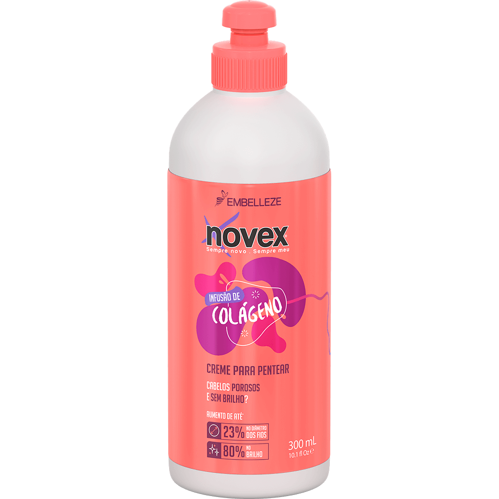 Novex Combing Cream Infusion Of Collagen 300ml