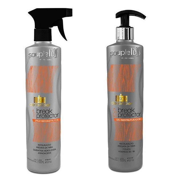 Bio Defender Break Protector Hair Reconstruction Restore Treatment Kit