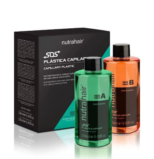 Single Application Hydration Reconstruction SOS Hair Plastic 2x250ml